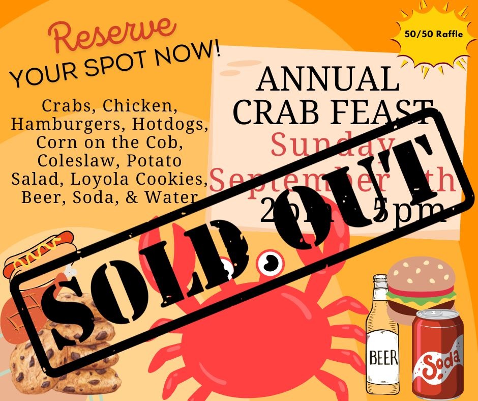Crab Feast 2025 - Loyola on the Potomac - Faulkner, MD